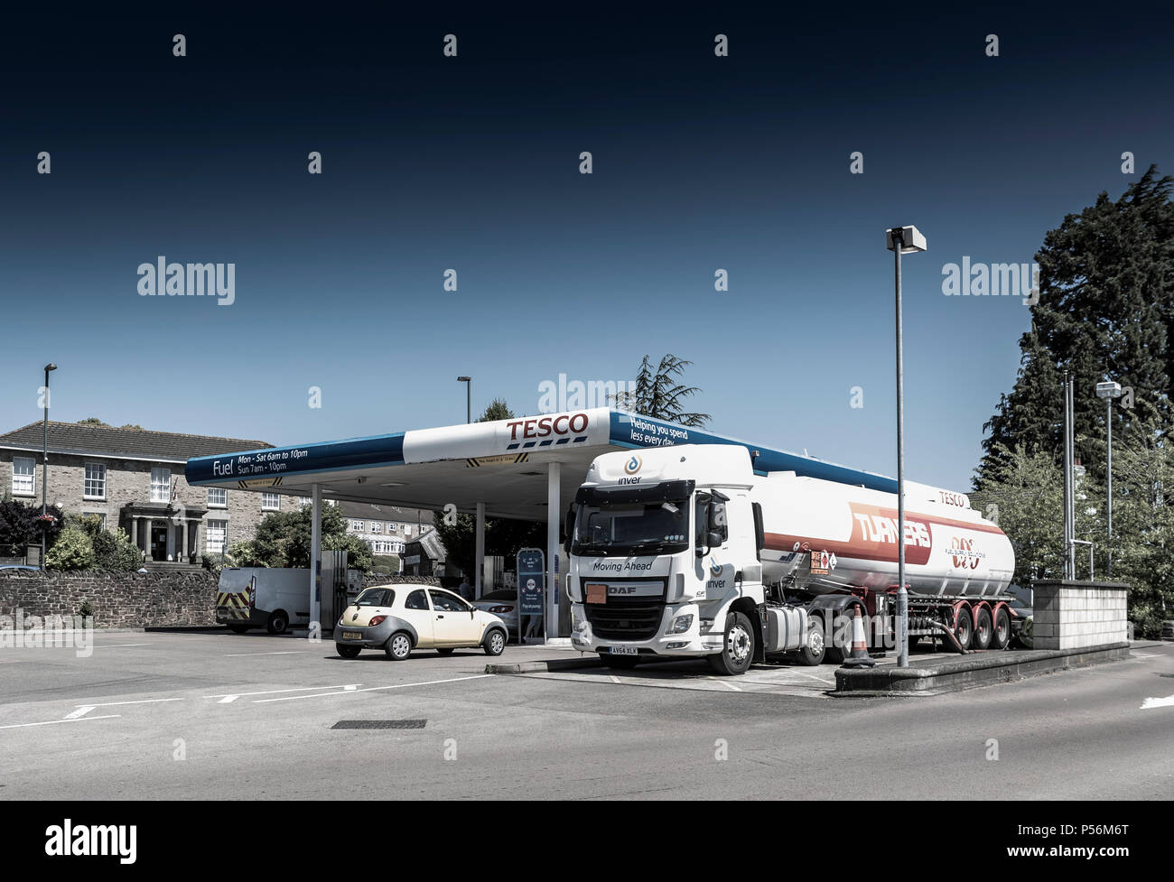 Fuel tanker tesco hi-res stock photography and images - Alamy