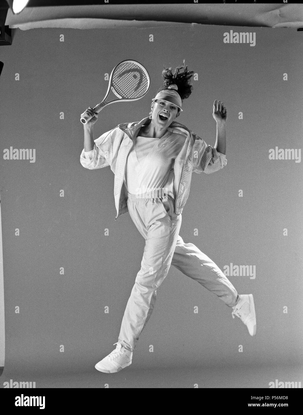 Tennis fashions. 18th June 1987 Stock Photo - Alamy