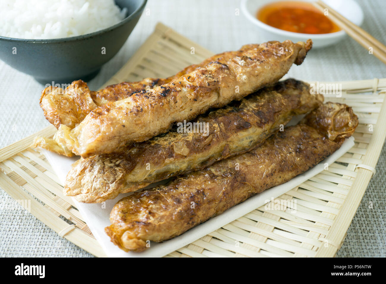 Penang famous street food called Loh Bak or Lobak Stock Photo - Alamy