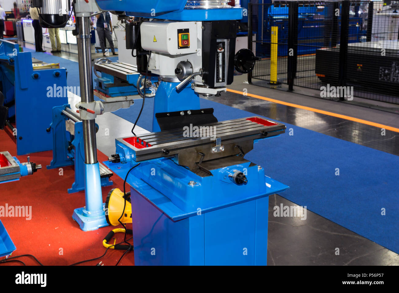 Milling machine for machining process ; close up Stock Photo - Alamy