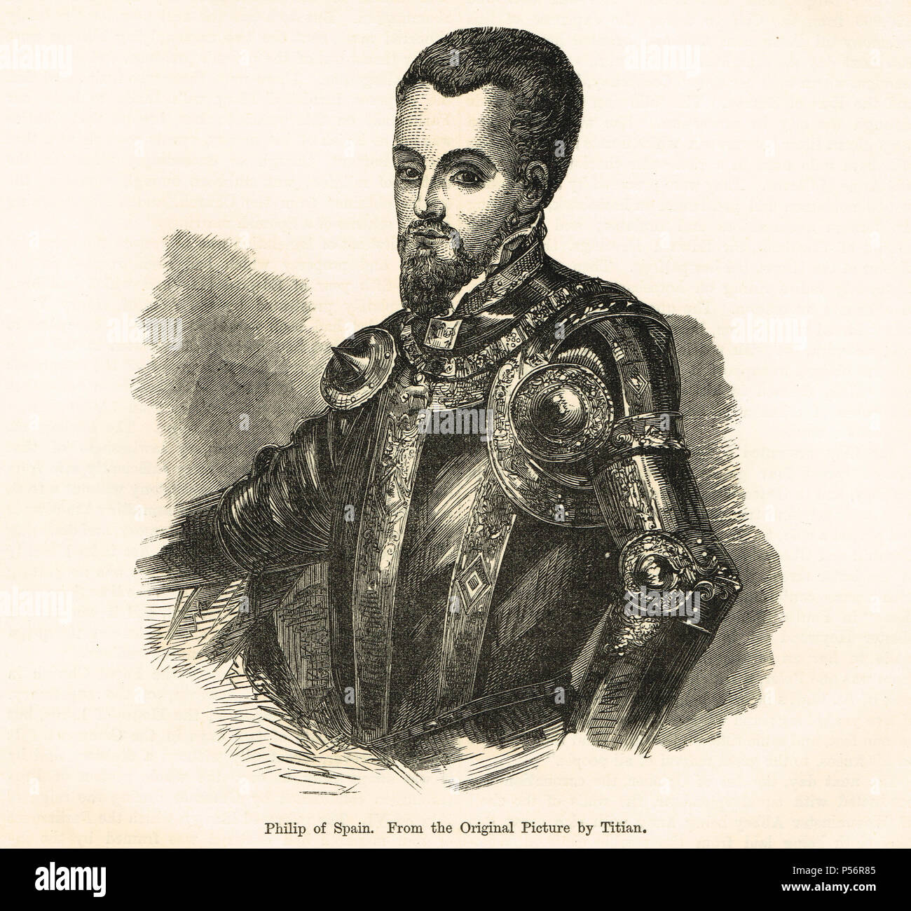 King Philip II of Spain, Felipe II, called the Prudent, el Prudente ...