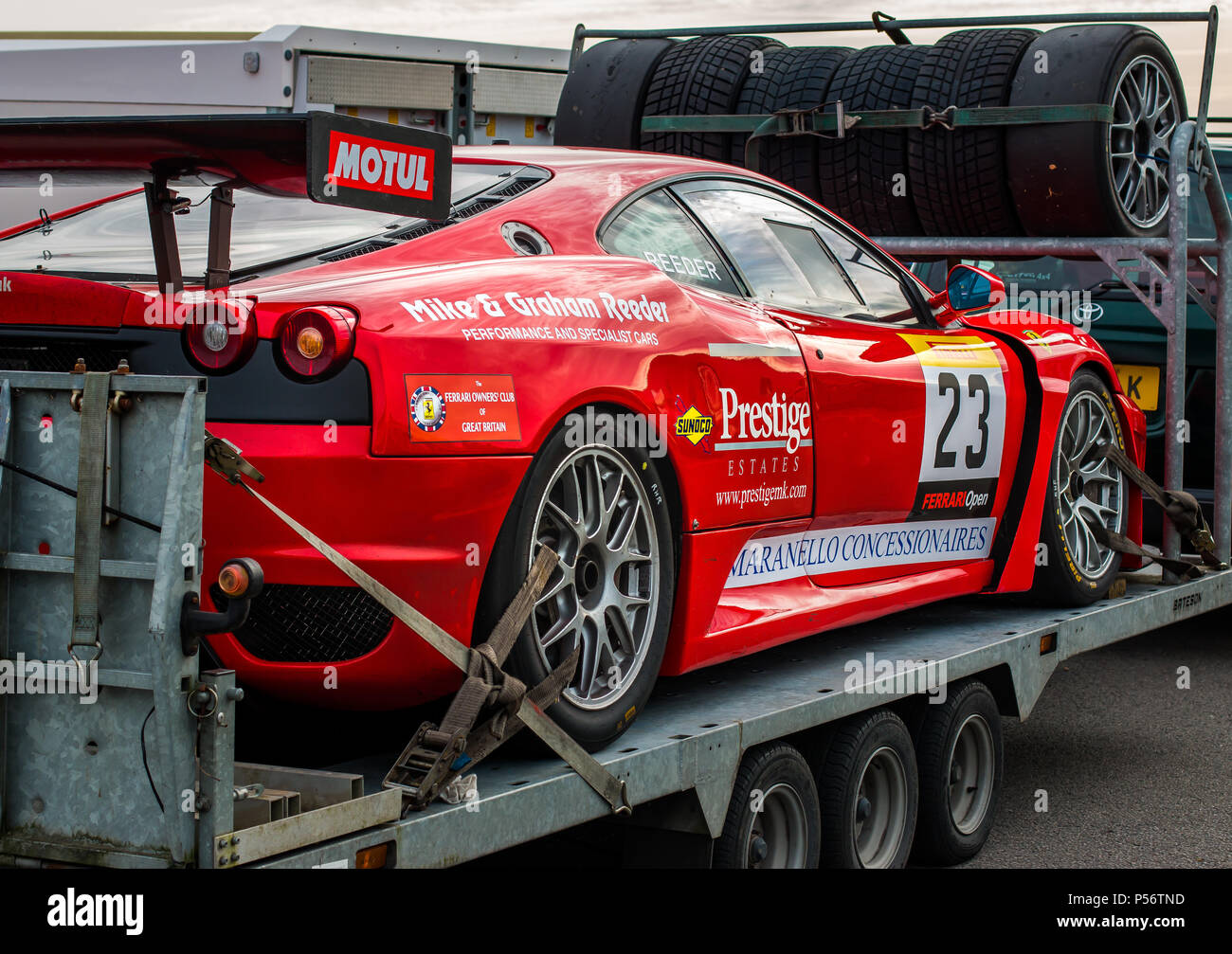 A Ferrari F430 GT3 racing car Stock Photo - Alamy