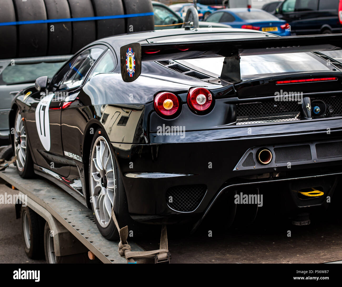 A Ferrari F430 GT3 racing car Stock Photo - Alamy