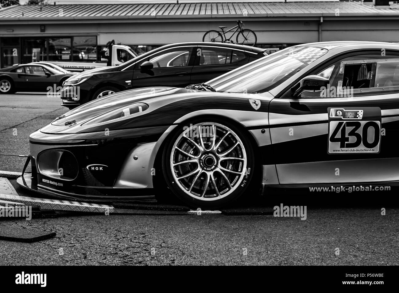 A Ferrari F430 GT3 racing car Stock Photo - Alamy
