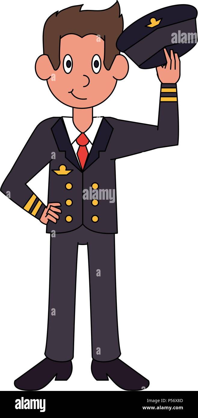 Airplane commercial pilot Stock Vector Image & Art - Alamy