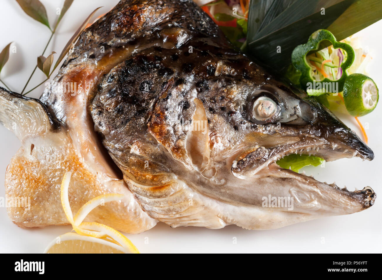 Salmon head hi-res stock photography and images - Alamy