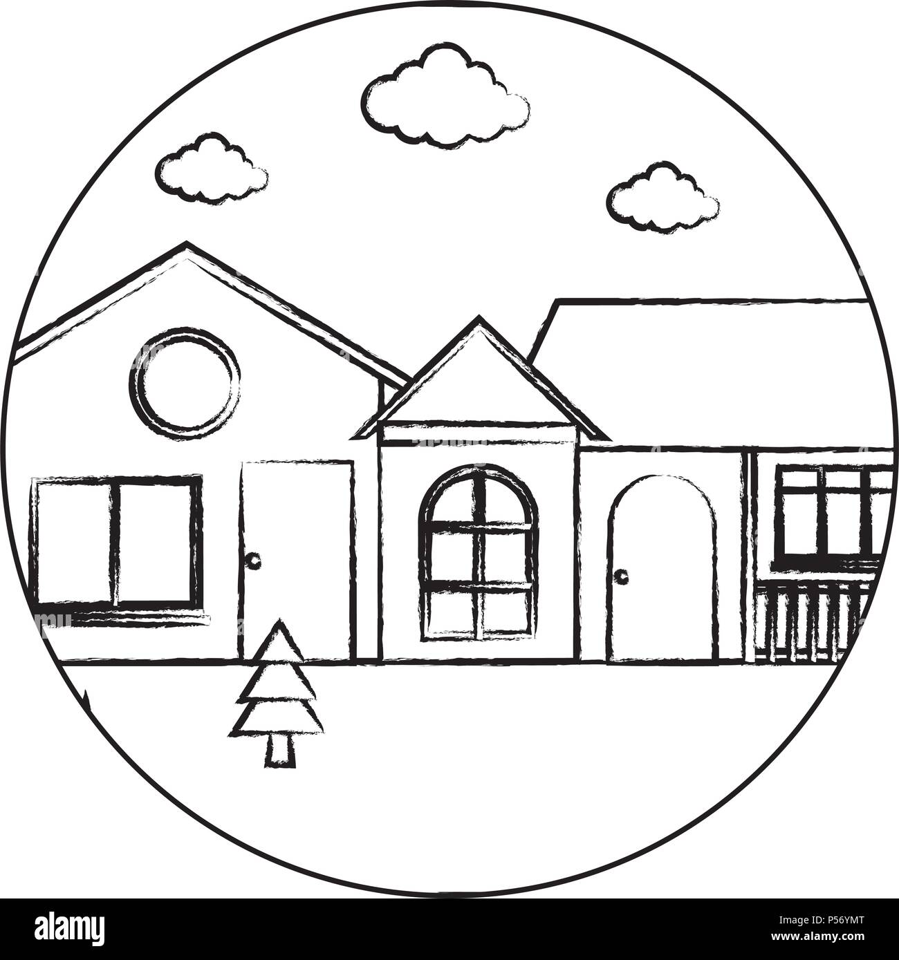 Inside House Background Drawing