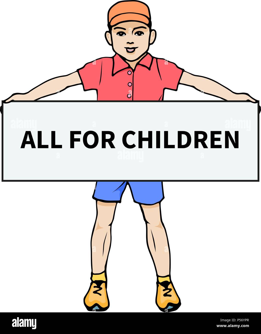 Clothing advertisement billboard Stock Vector Images - Alamy