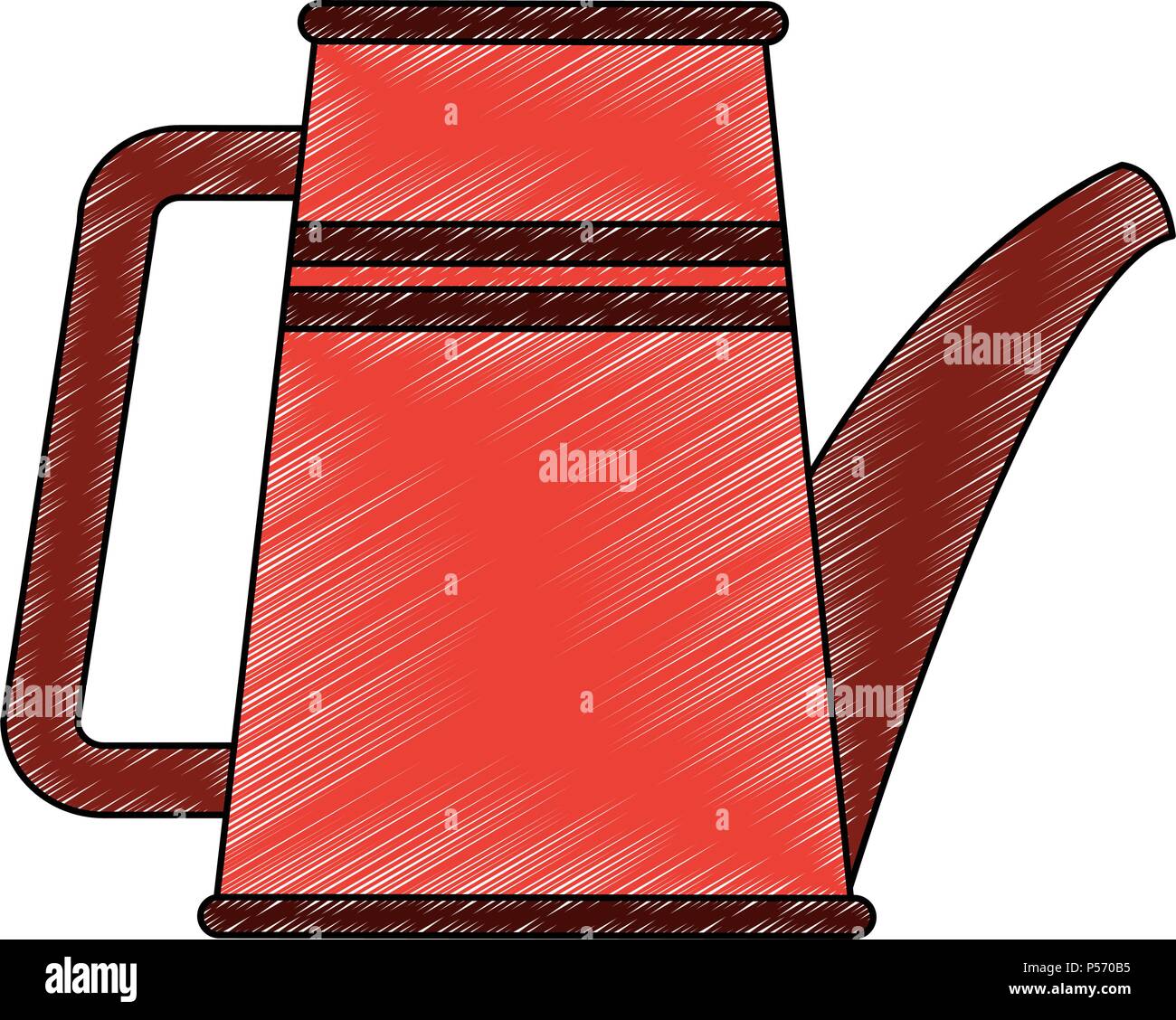 Water can isolated scribble Stock Vector Image & Art - Alamy