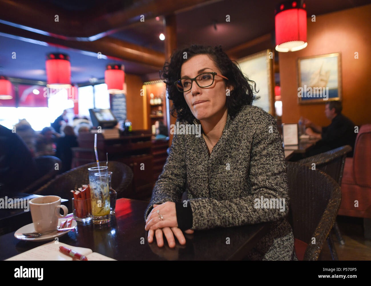 December 29, 2016 - Paris, France: Portrait of Corinne Rey, a French ...