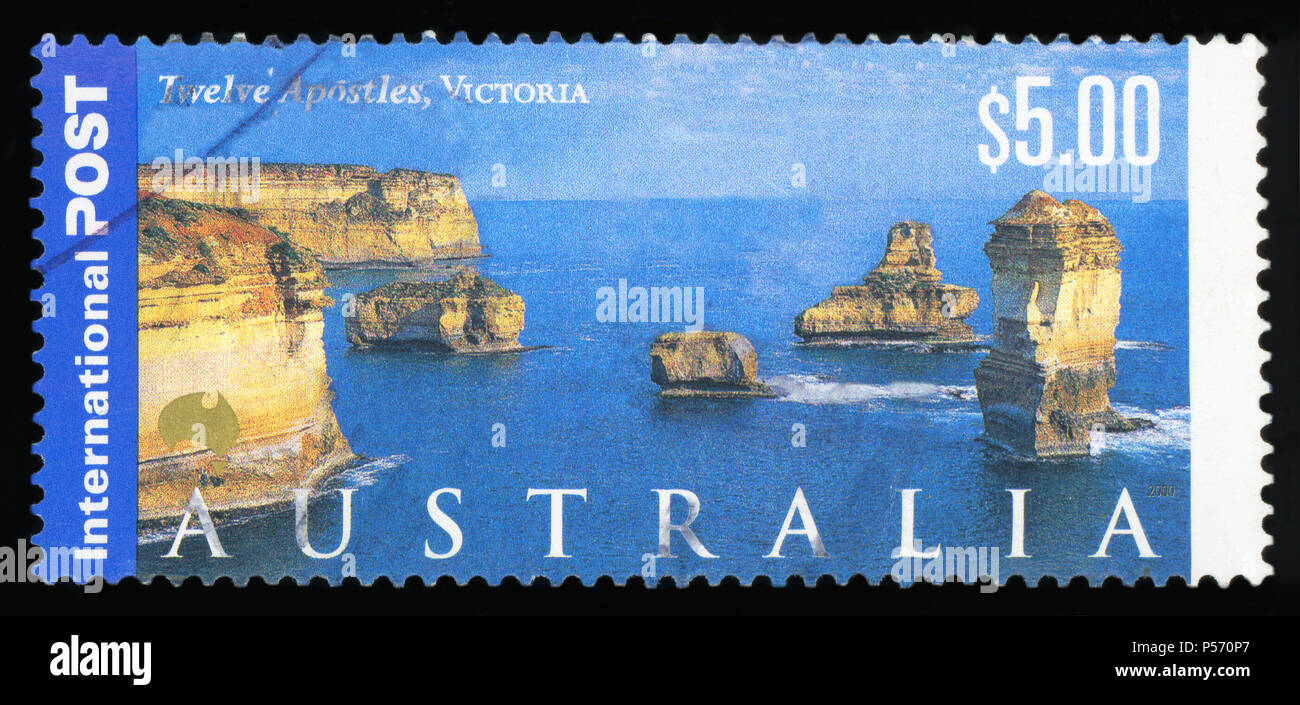 AUSTRALIA - CIRCA 2000: A stamp from Australia shows image of the ...