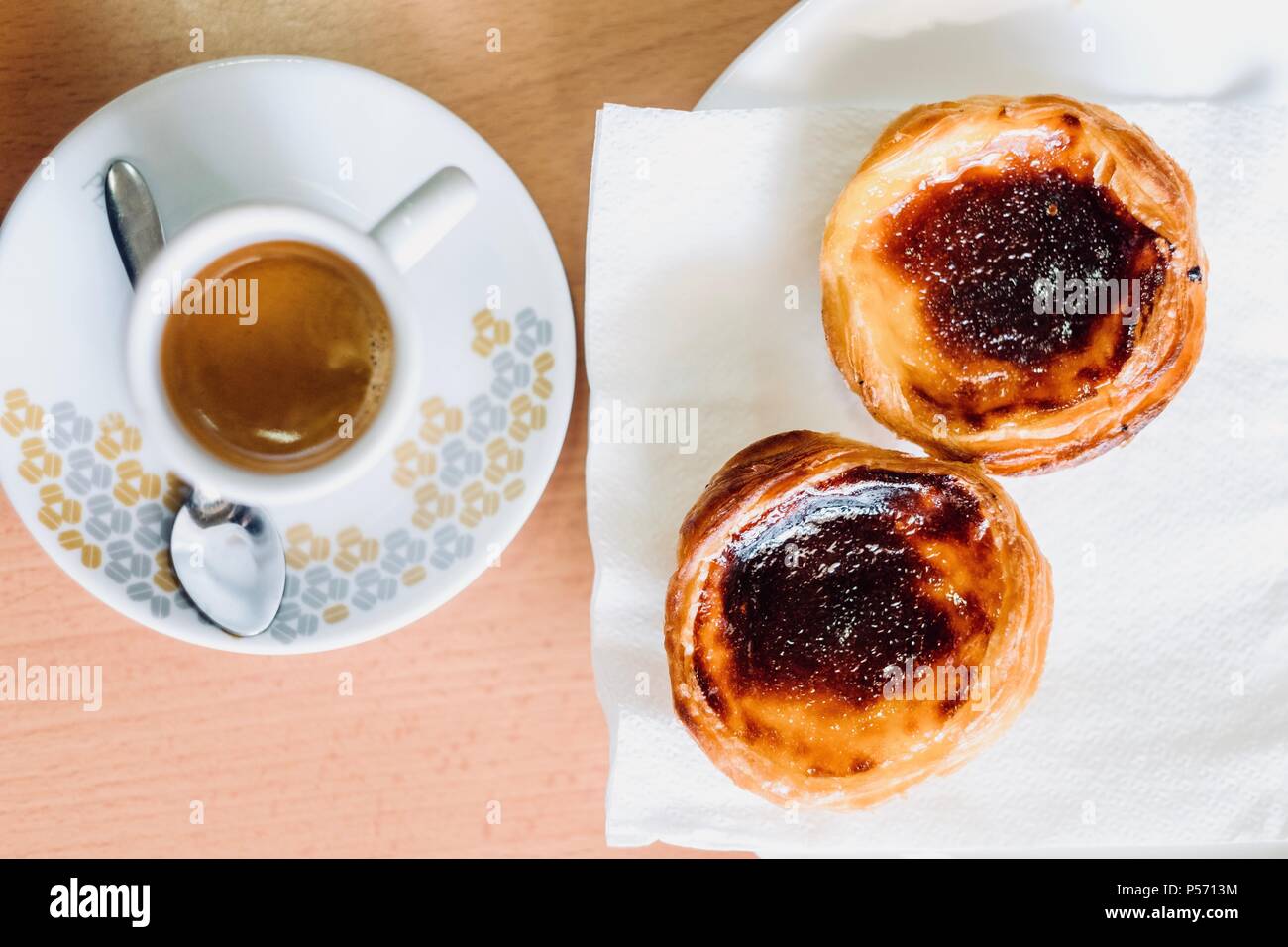 Pastel Nata Coffee High Resolution Stock Photography and Images - Alamy