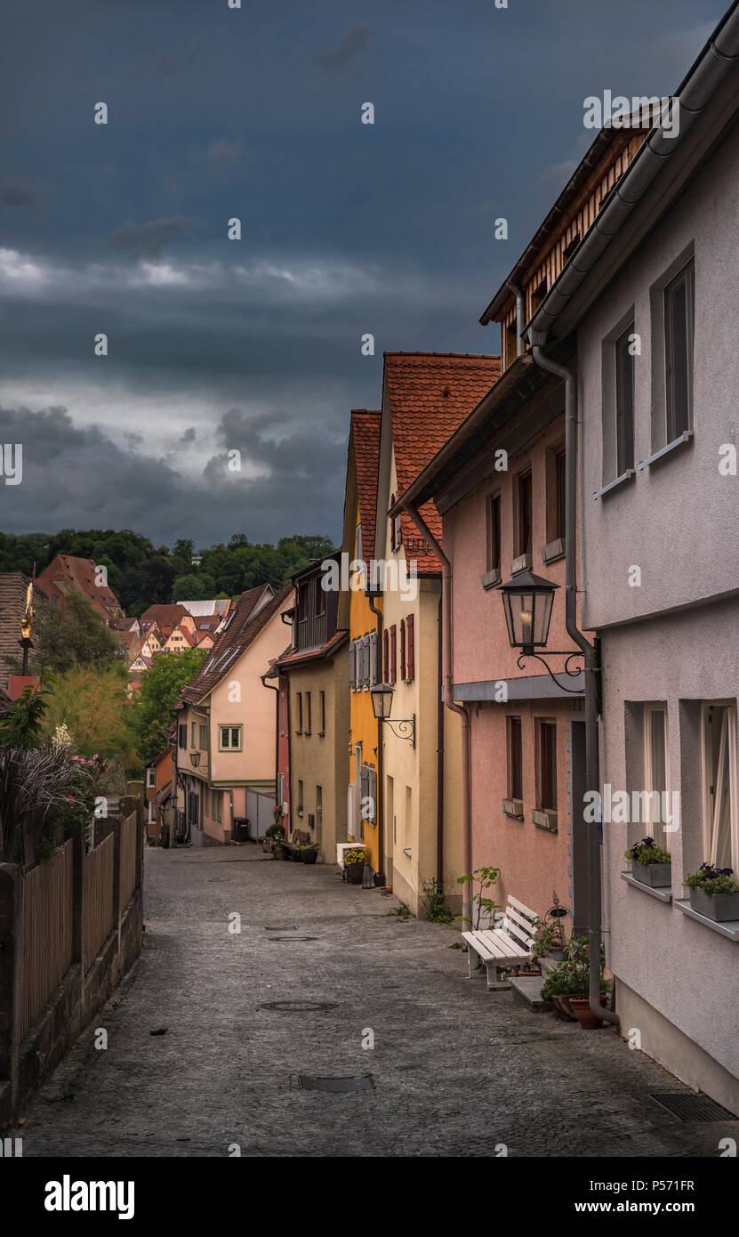 Colorful german houses hi-res stock photography and images - Alamy