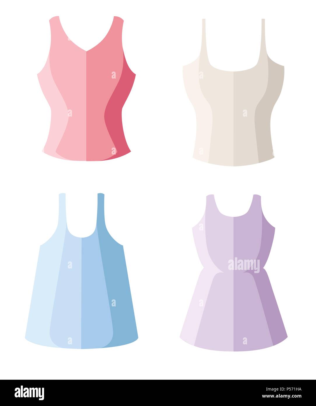 Summer Tank Top Clipart