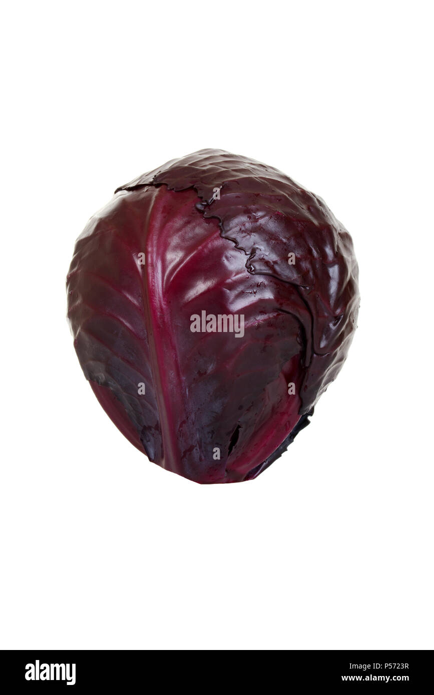 whole red cabbage Stock Photo - Alamy