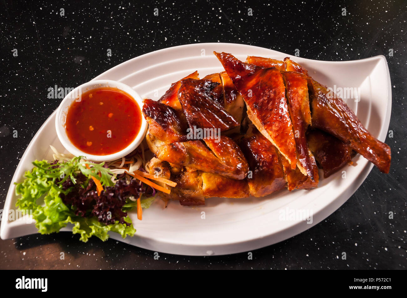 Thai Martha chicken Stock Photo - Alamy