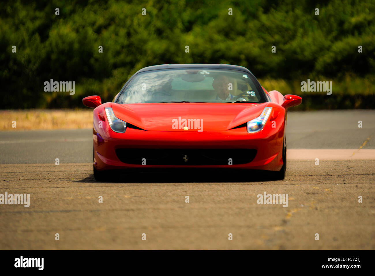 Super-cars on track day in the British country Stock Photo - Alamy
