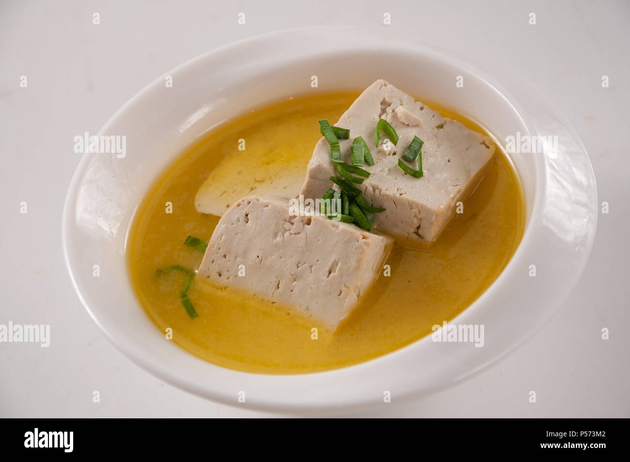 Old tofu in bone soup Stock Photo - Alamy