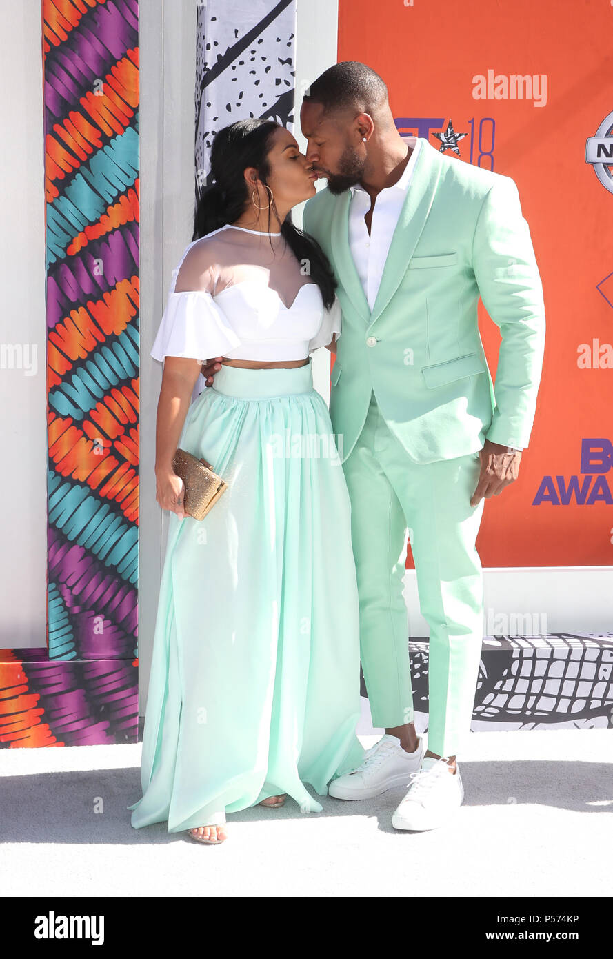 Los Angeles, Ca, USA. 24th June, 2018. Tank, Zena Foster, at the 2018 ...