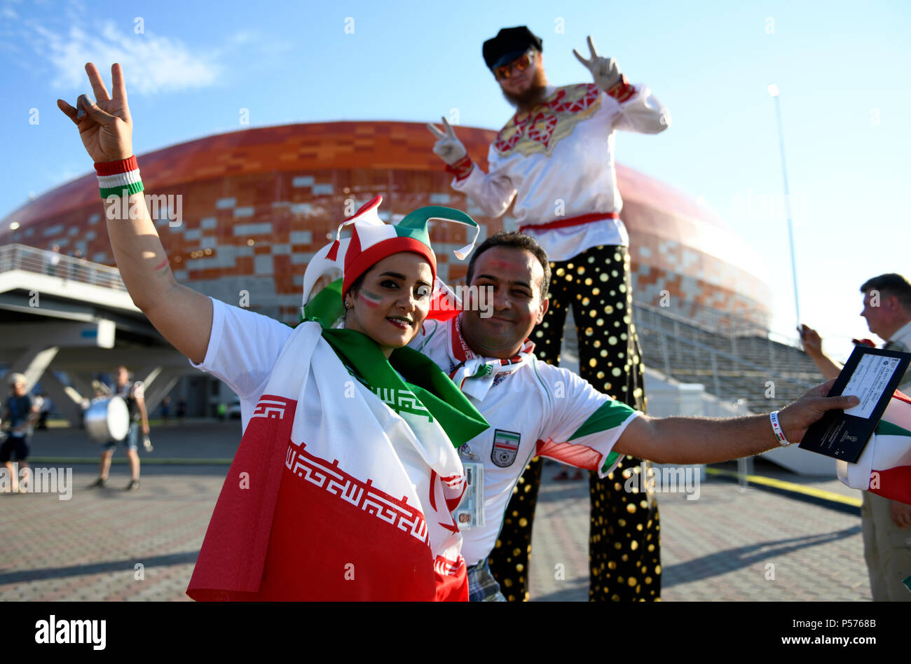 Iranian soccer fans hi-res stock photography and images - Alamy