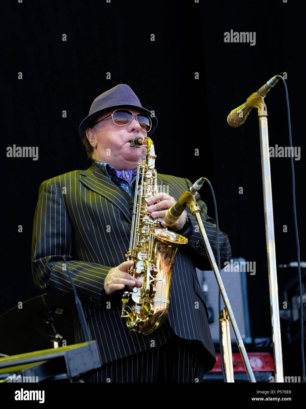 Van morrison saxophone hi-res stock photography and images - Alamy