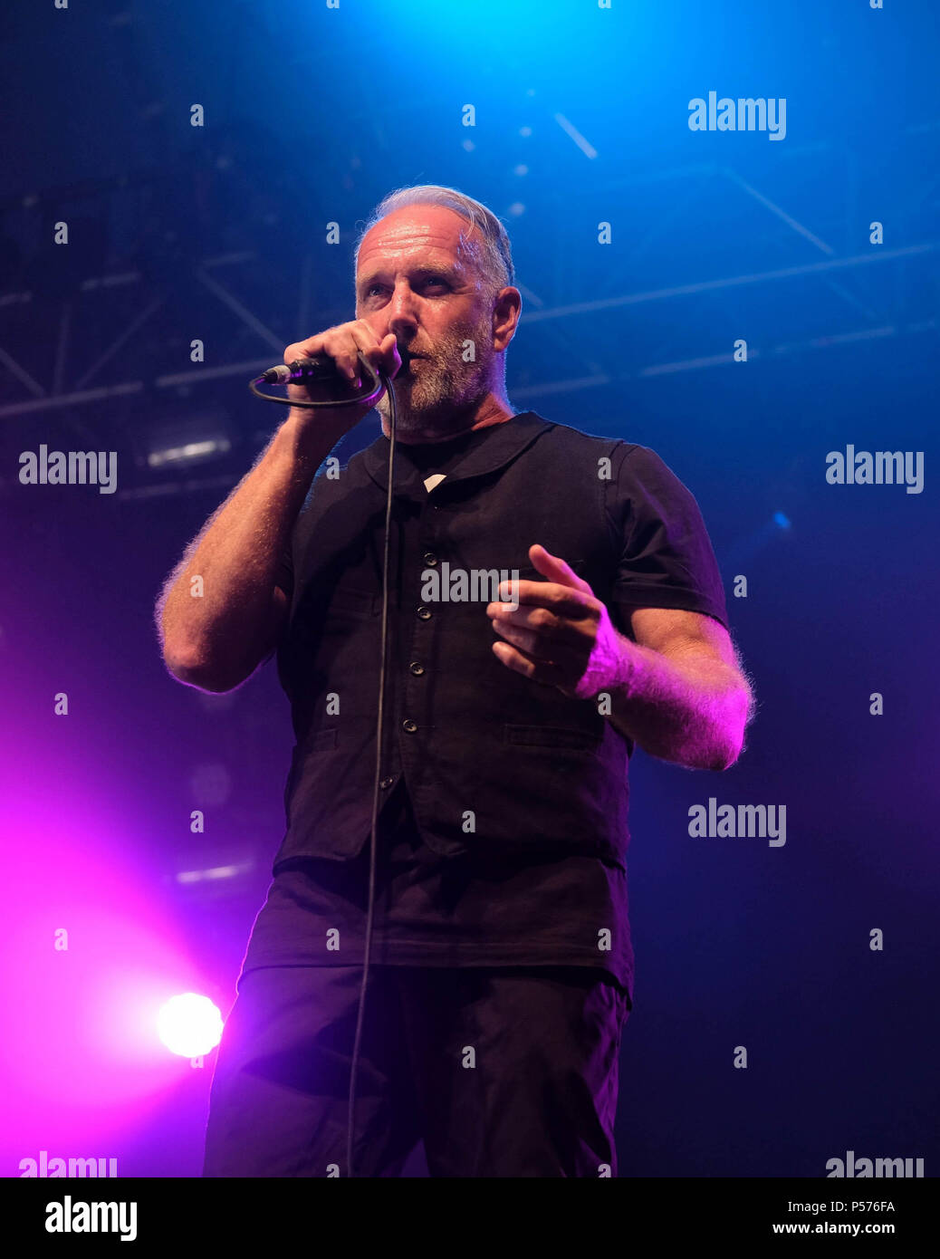 Isle of Wight Festival Day 4 - June 24th 2018. Scottish punk band The ...