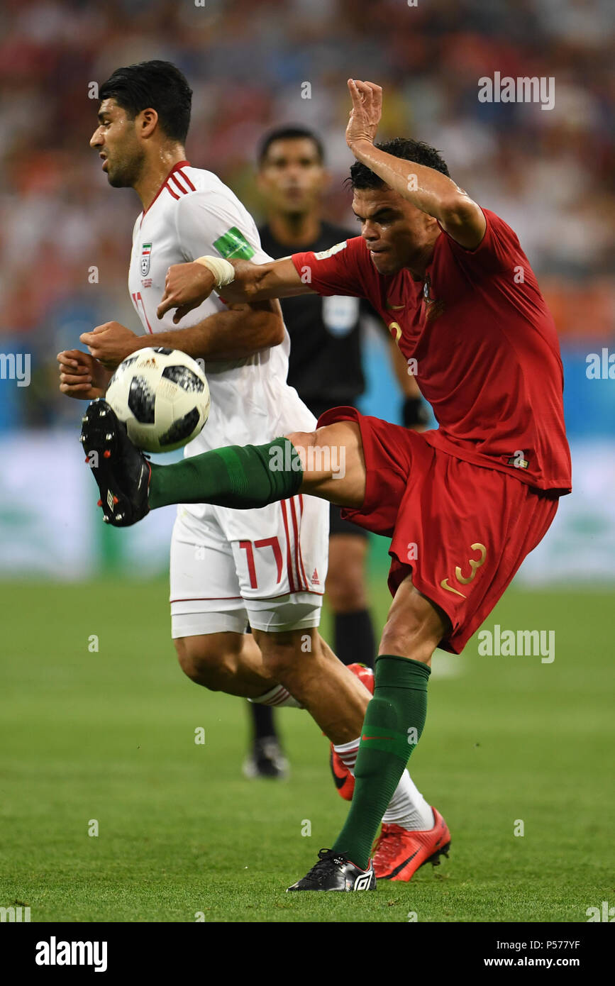 Saransk, Russia. 25th June, 2018. Soccer: FIFA World Cup 2018, Iran vs ...