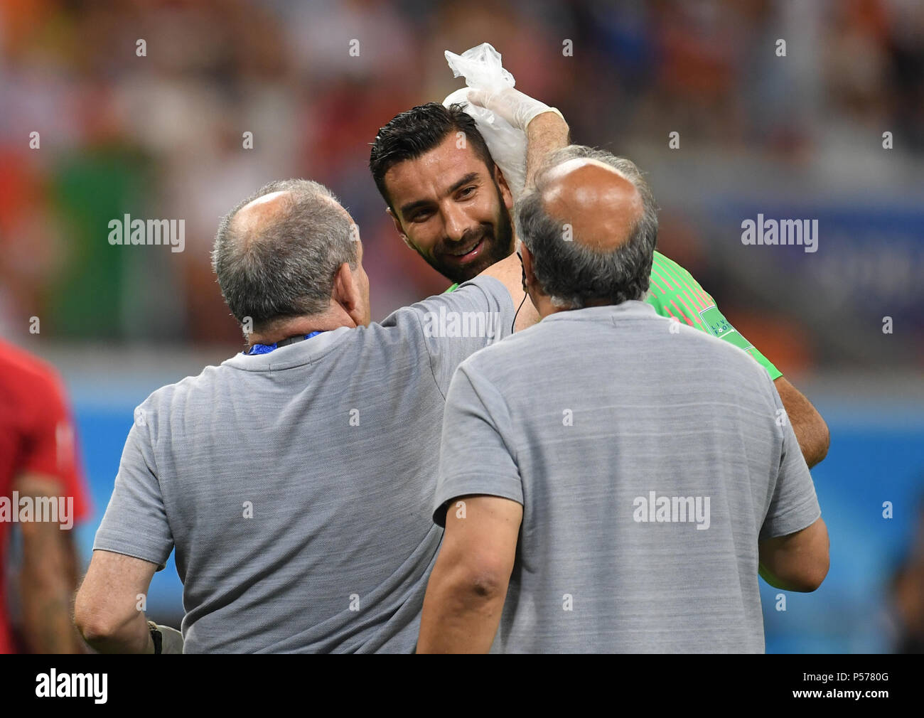 Saransk, Russia. 25th June, 2018. Soccer: FIFA World Cup 2018, Iran vs ...