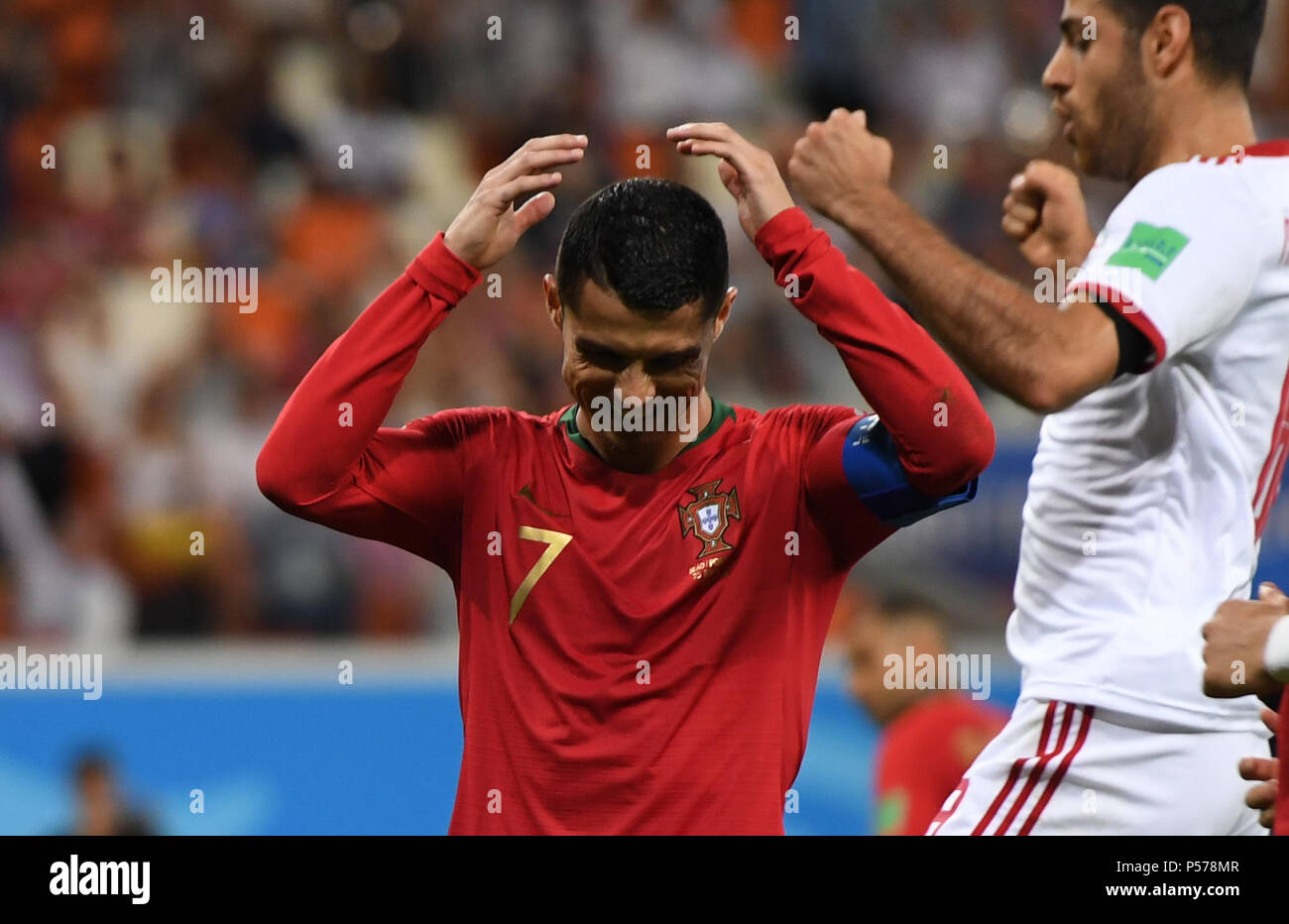 Saransk, Russia. 25th June, 2018. Soccer: FIFA World Cup 2018, Iran vs ...