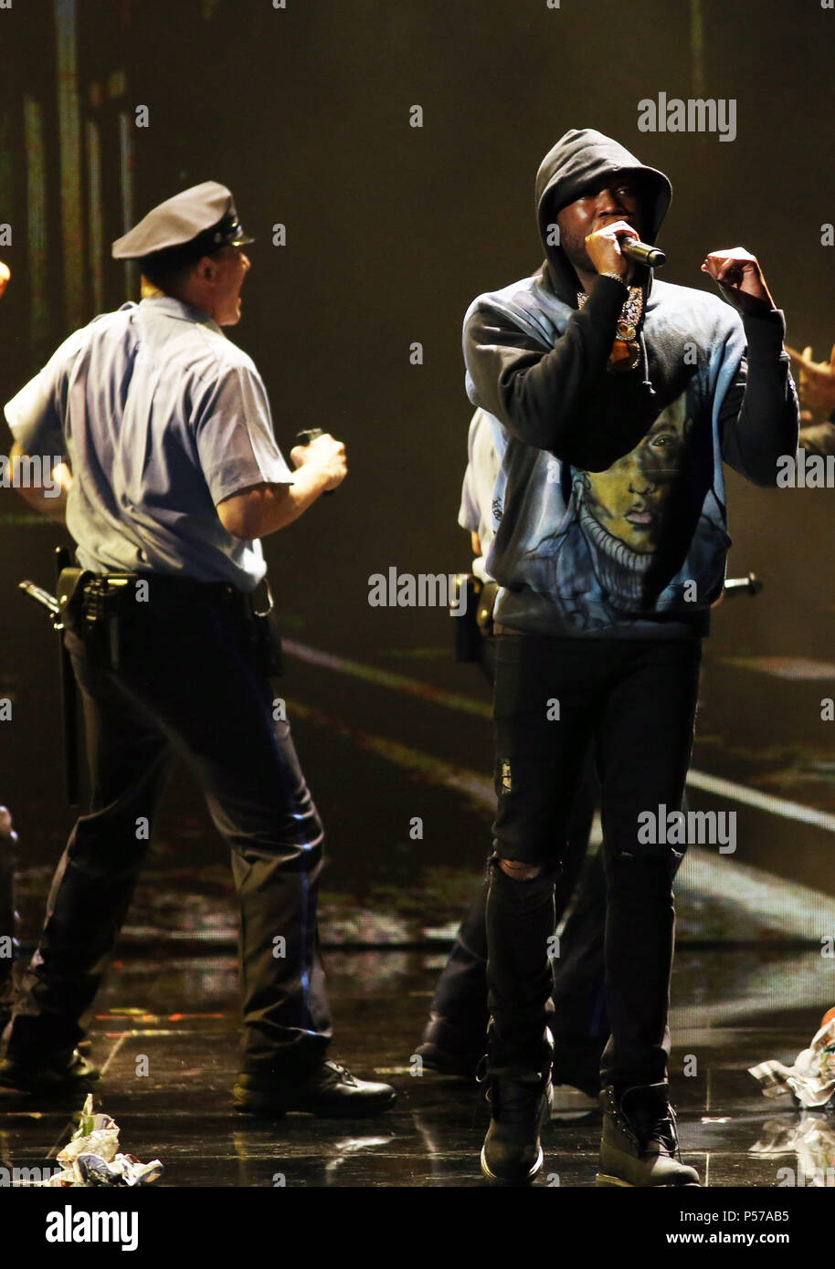 Los Angeles, Ca, USA. 24th June, 2018. Meek Mill, Robert Rihmeek ...