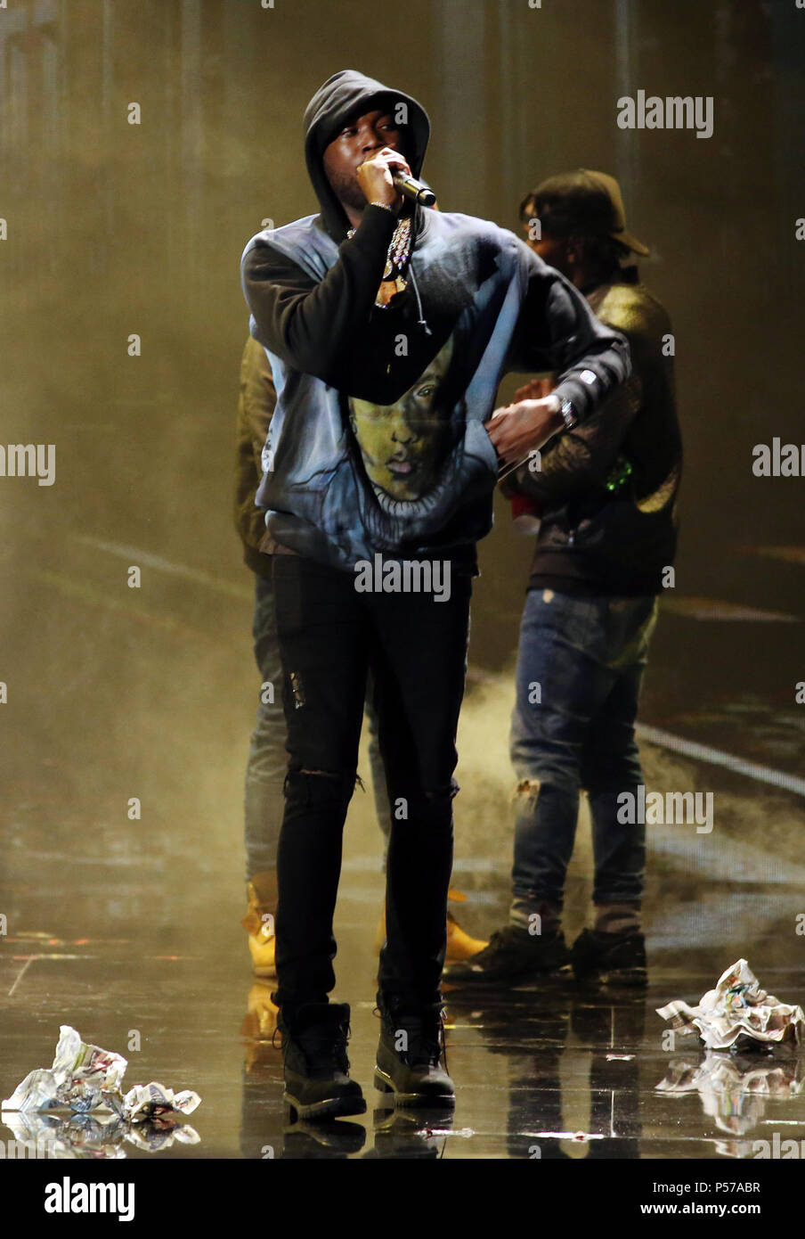 Los Angeles, Ca, USA. 24th June, 2018. Meek Mill, Robert Rihmeek ...