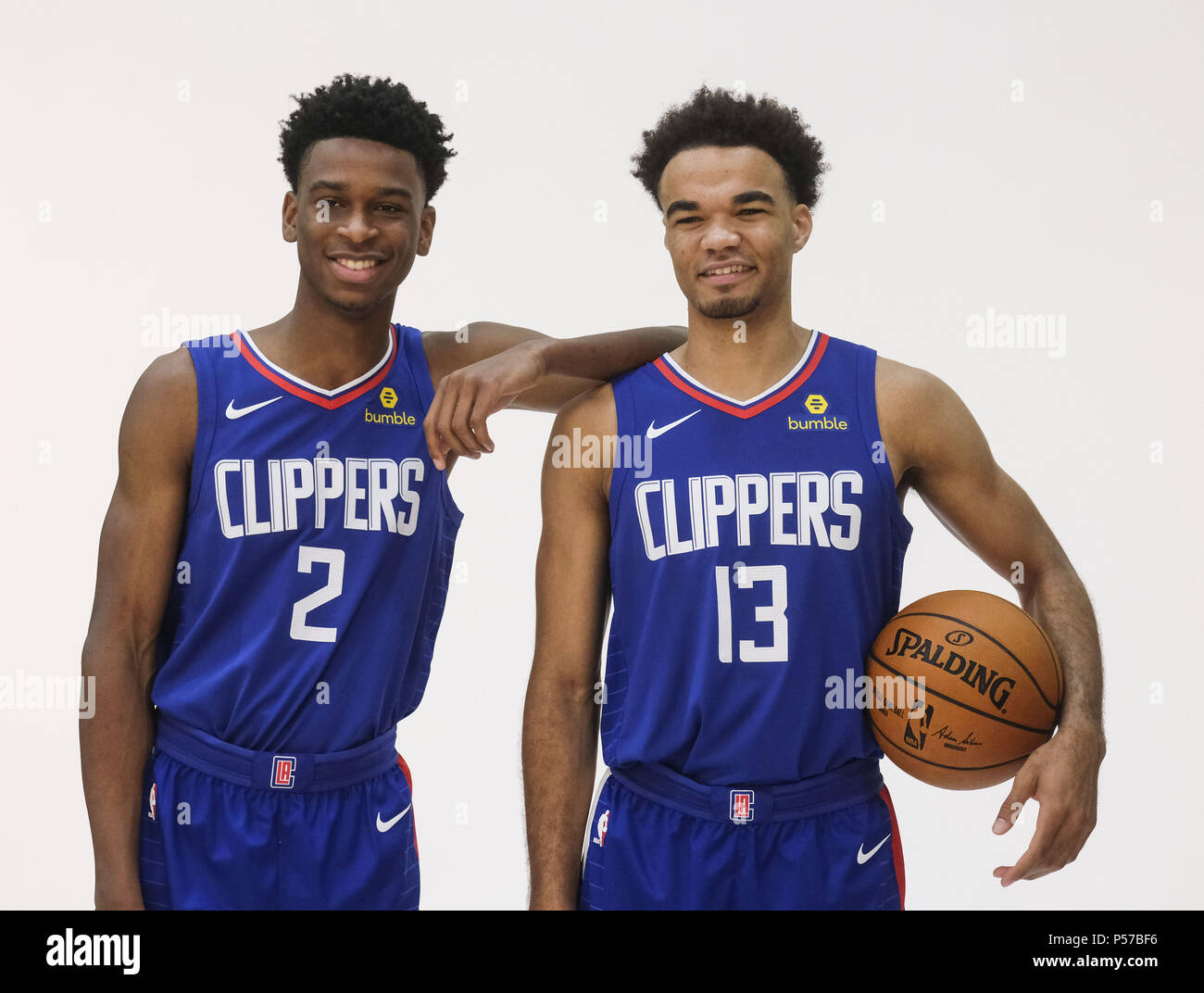 Los Angeles, California, USA. 25th June, 2018. Los Angeles Clippers ...