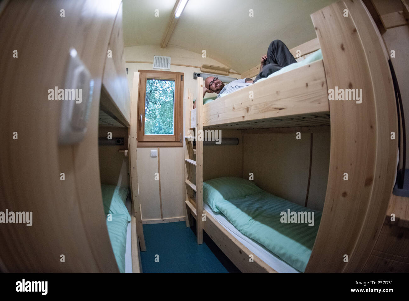 Bunk wagon hi-res stock photography and images - Alamy