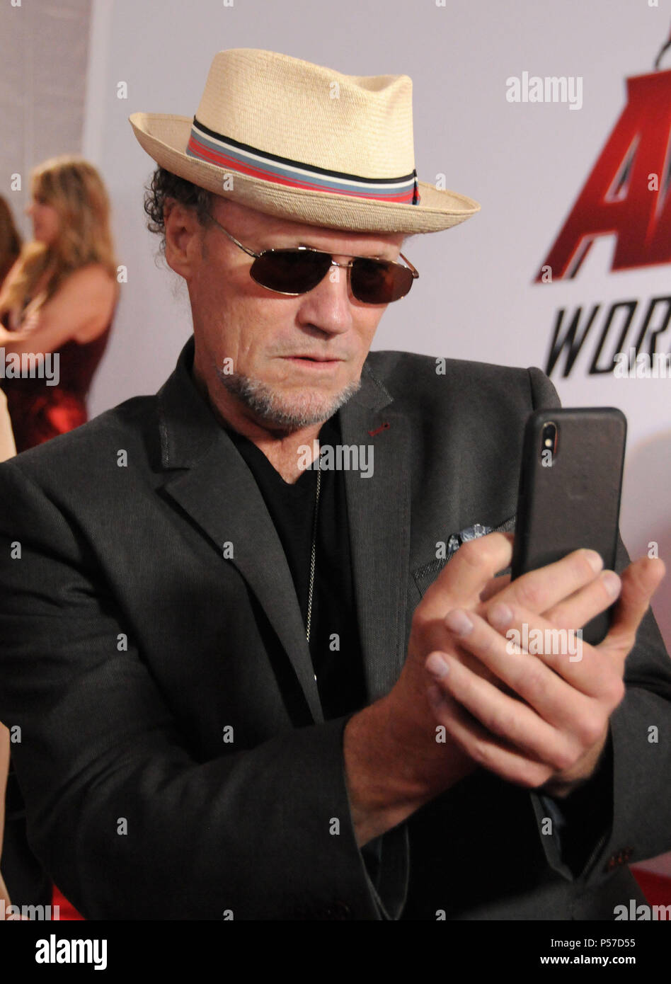 Los Angeles, California, USA . 25th June, 2018. Actor Michael Rooker ...