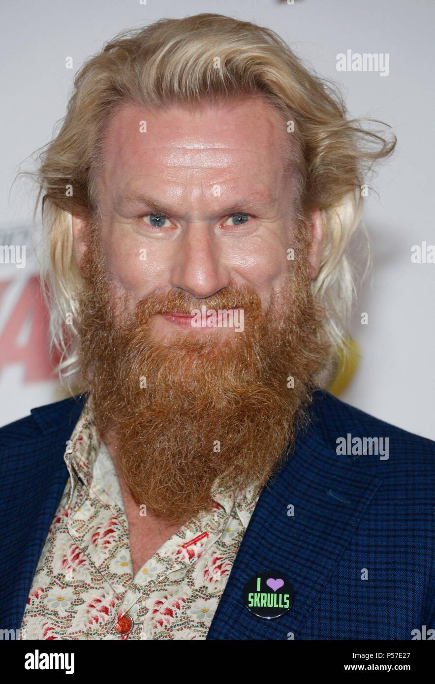 Los Angeles, CA, USA. 25th June, 2018. Rune Temte at arrivals for ANT ...