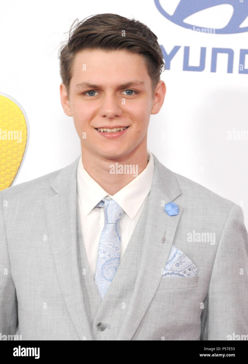 Los Angeles, California, USA . 25th June, 2018. Actor Ty Simpkins ...