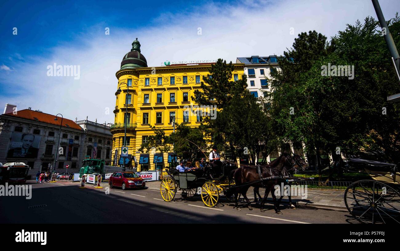 Vienna, Vienna, China. 26th June, 2018. Scenery of Vienna in Austria ...