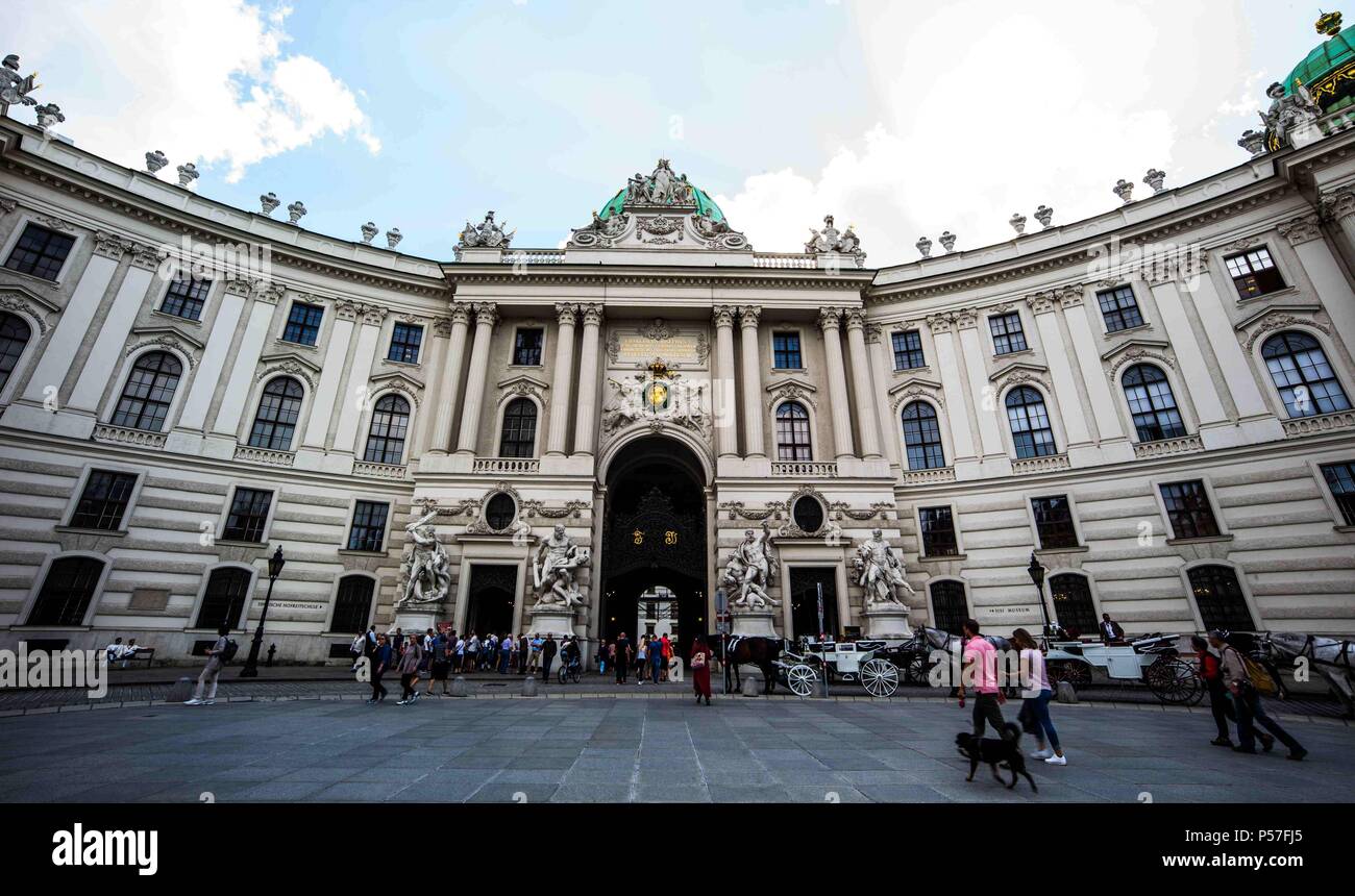 Vienna, Vienna, China. 26th June, 2018. Scenery of Vienna in Austria ...