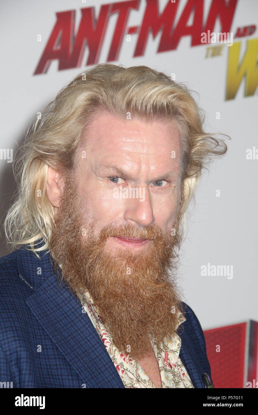 Rune Temte 06/25/2018 The World Premiere of "Ant-Man and the Wasp" held ...