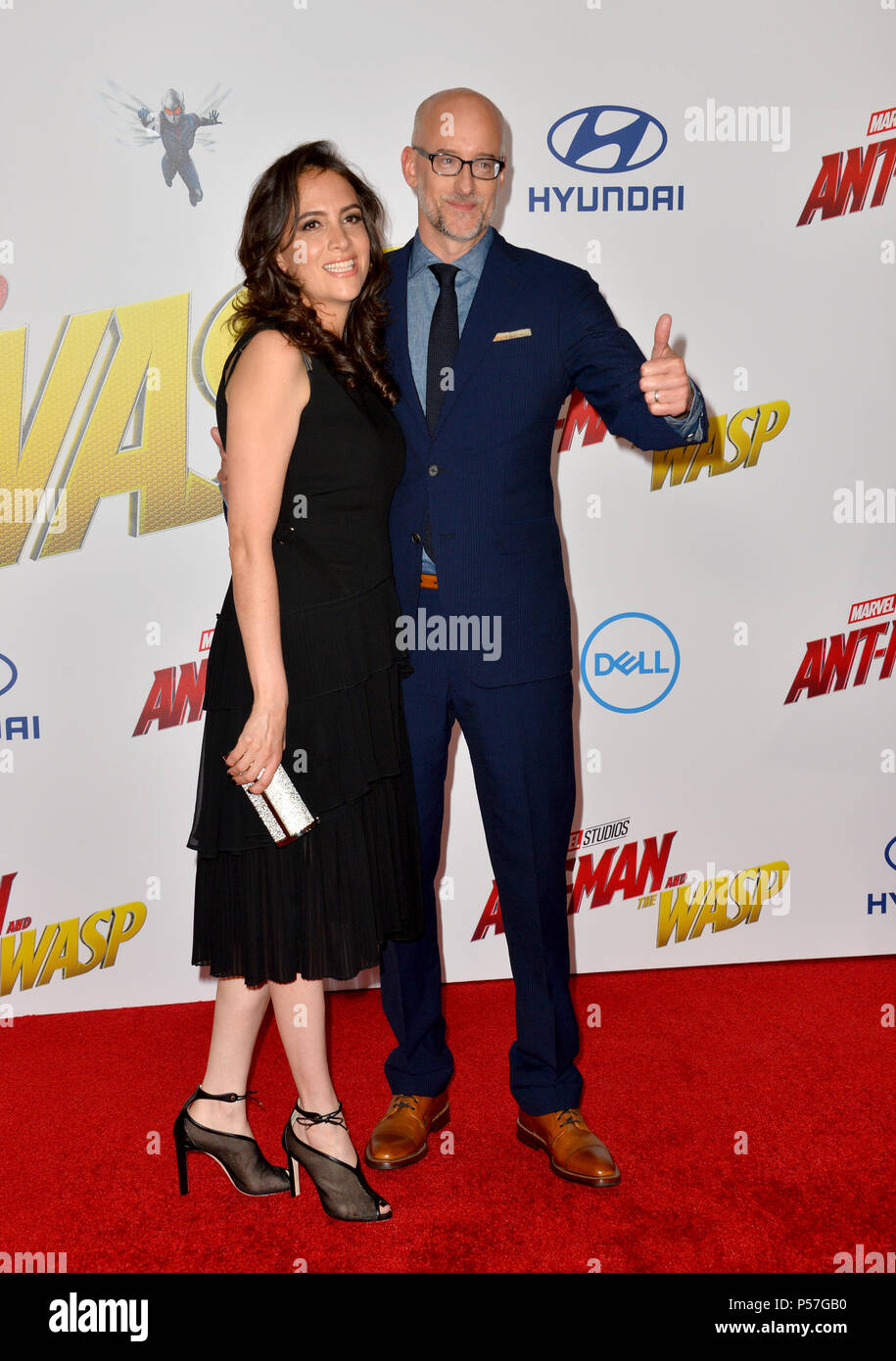 Los Angeles, California, USA. 25th June, 2018. Peyton Reed & Sheila ...