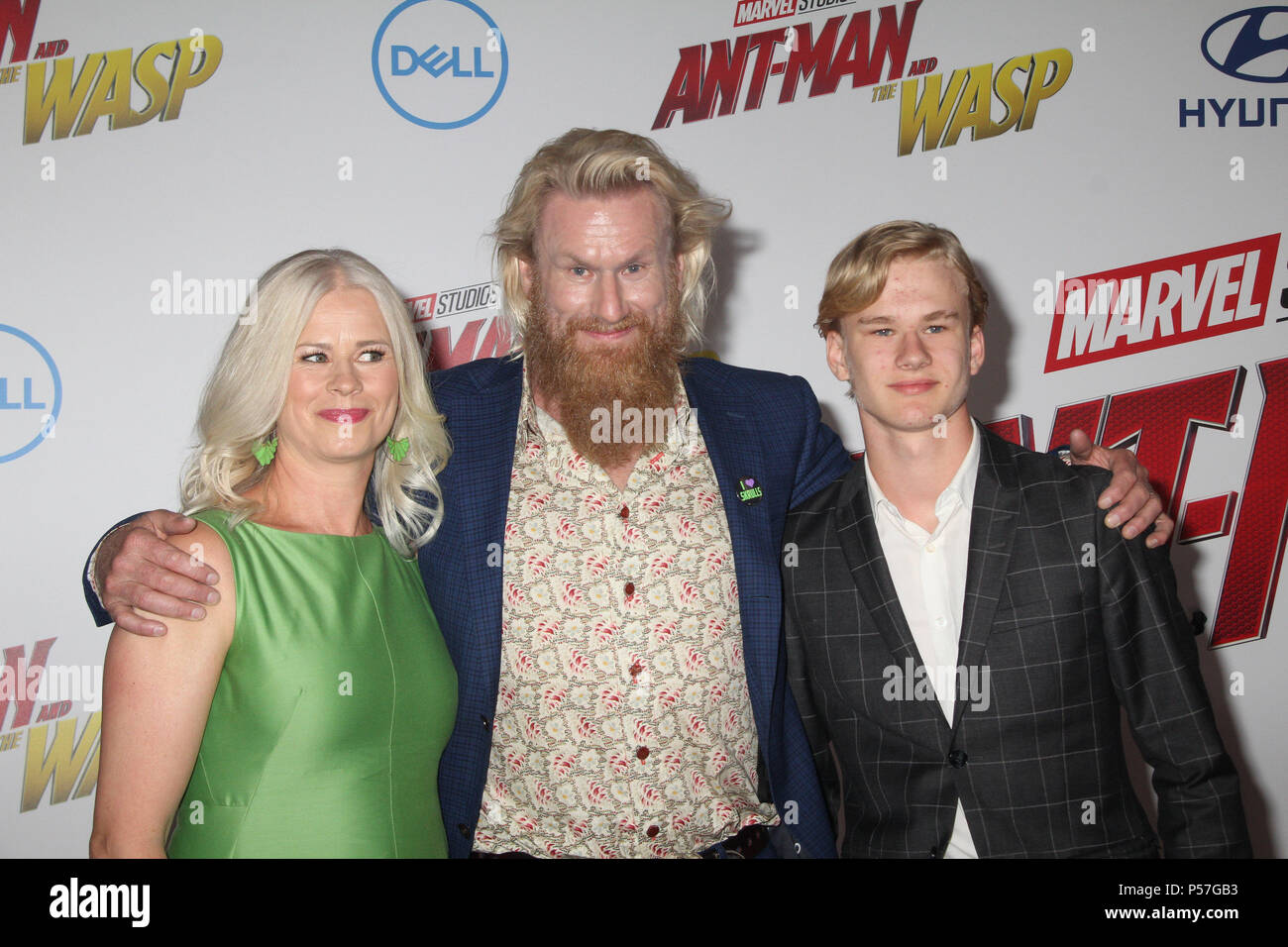 Rune Temte 06/25/2018 The World Premiere of "Ant-Man and the Wasp" held ...