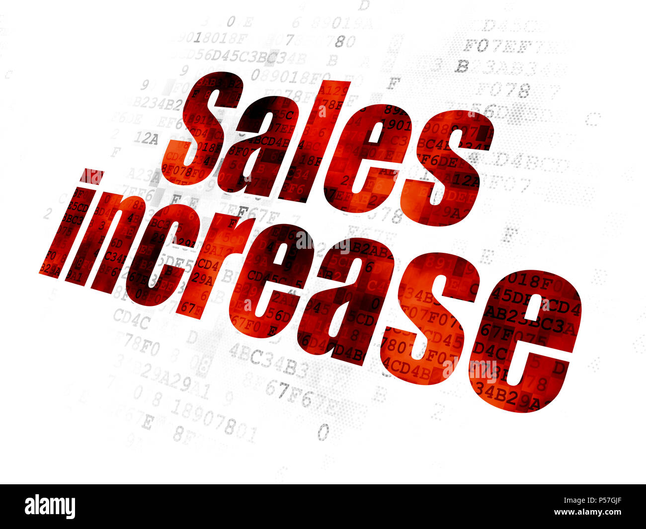 Digital marketing sales increase Cut Out Stock Images & Pictures - Alamy