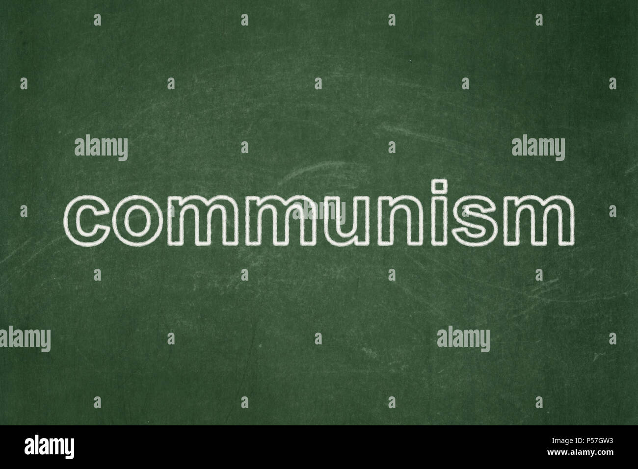Politics concept: Communism on chalkboard background Stock Photo - Alamy