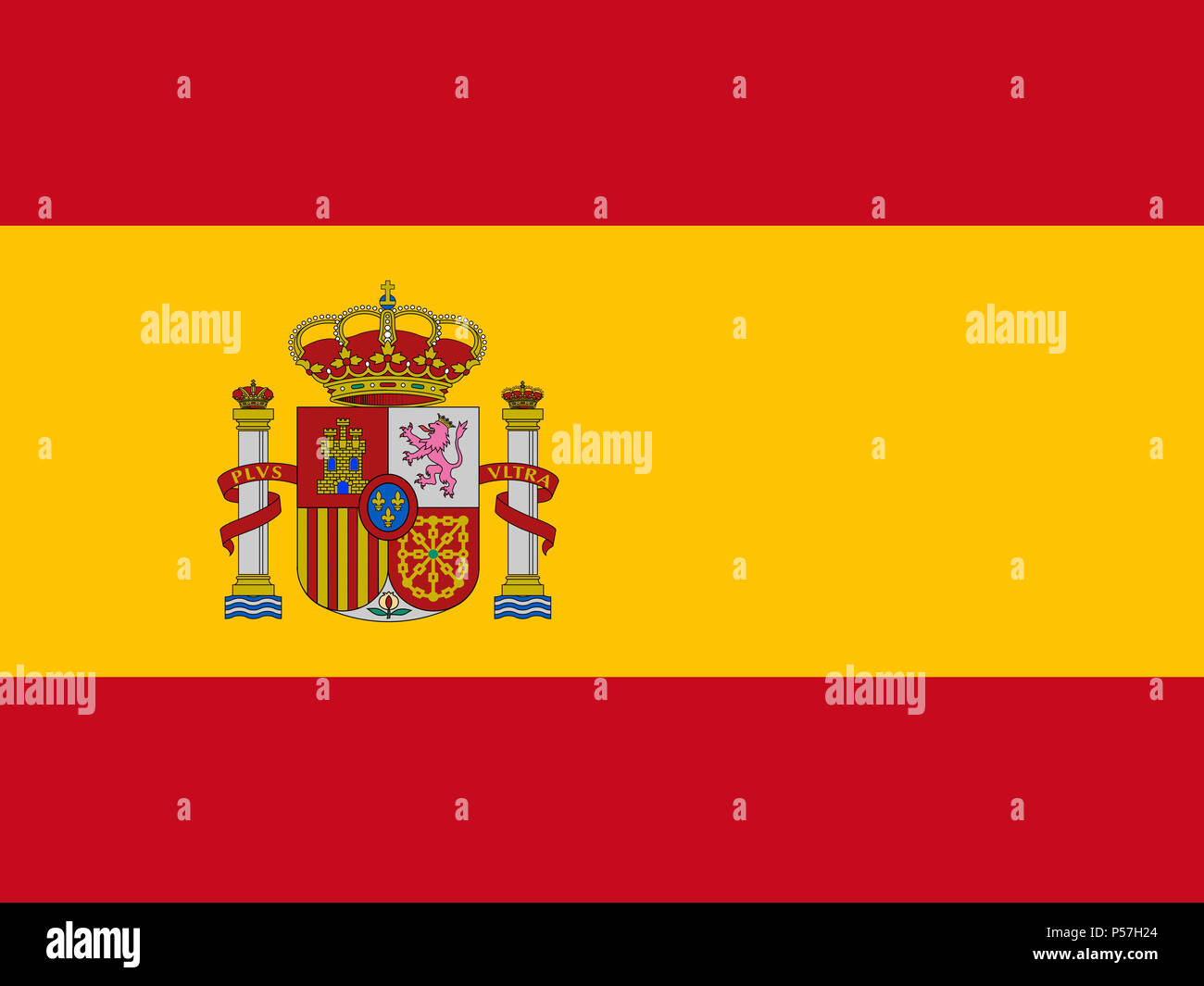 Spanish official flag hi-res stock photography and images - Alamy