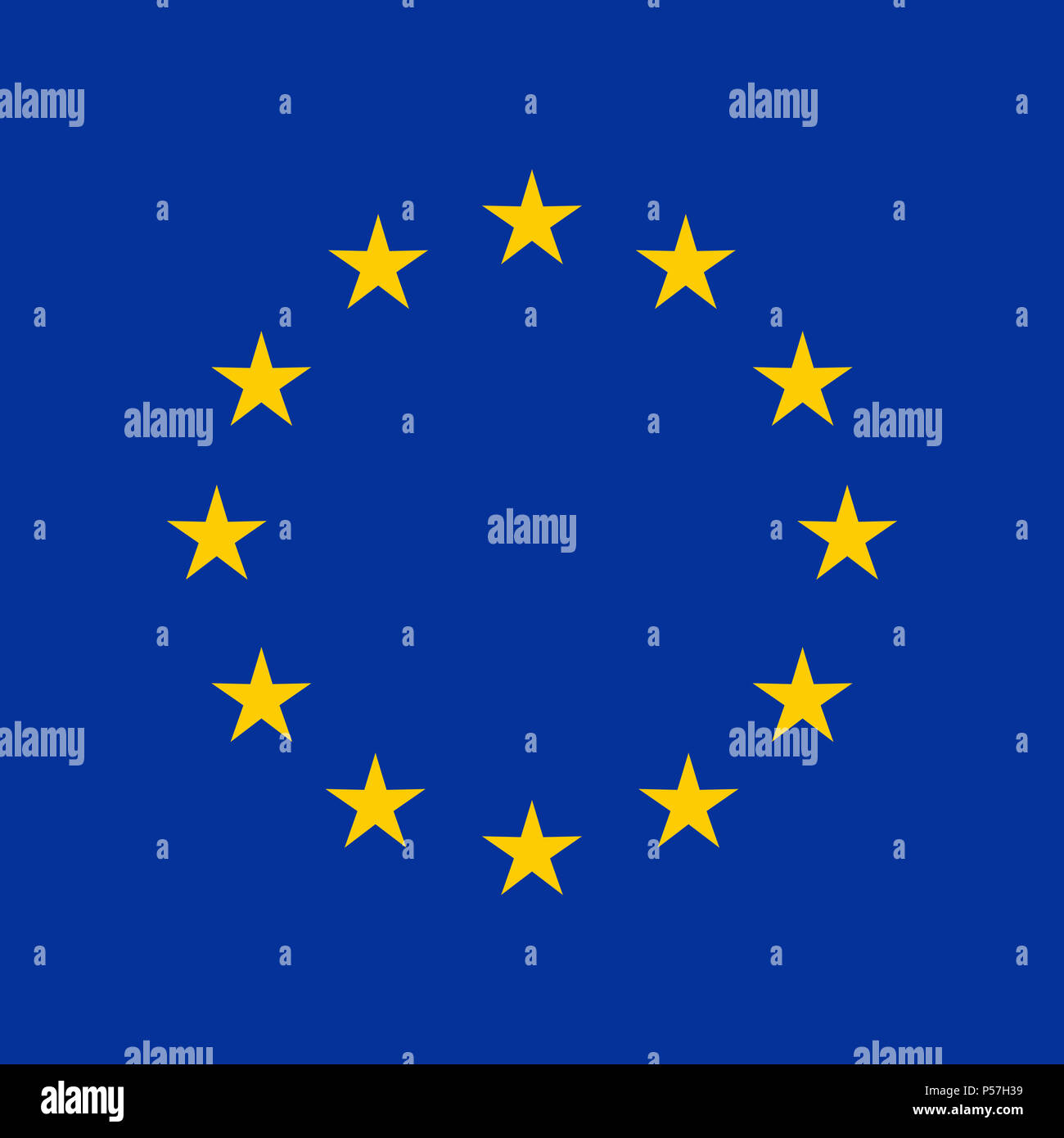 Official symbol of eu hi-res stock photography and images - Alamy