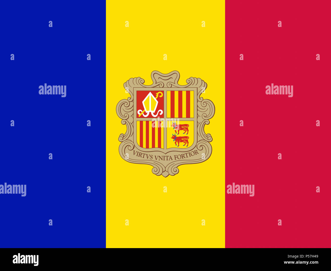 Official national flag principality hi-res stock photography and images ...