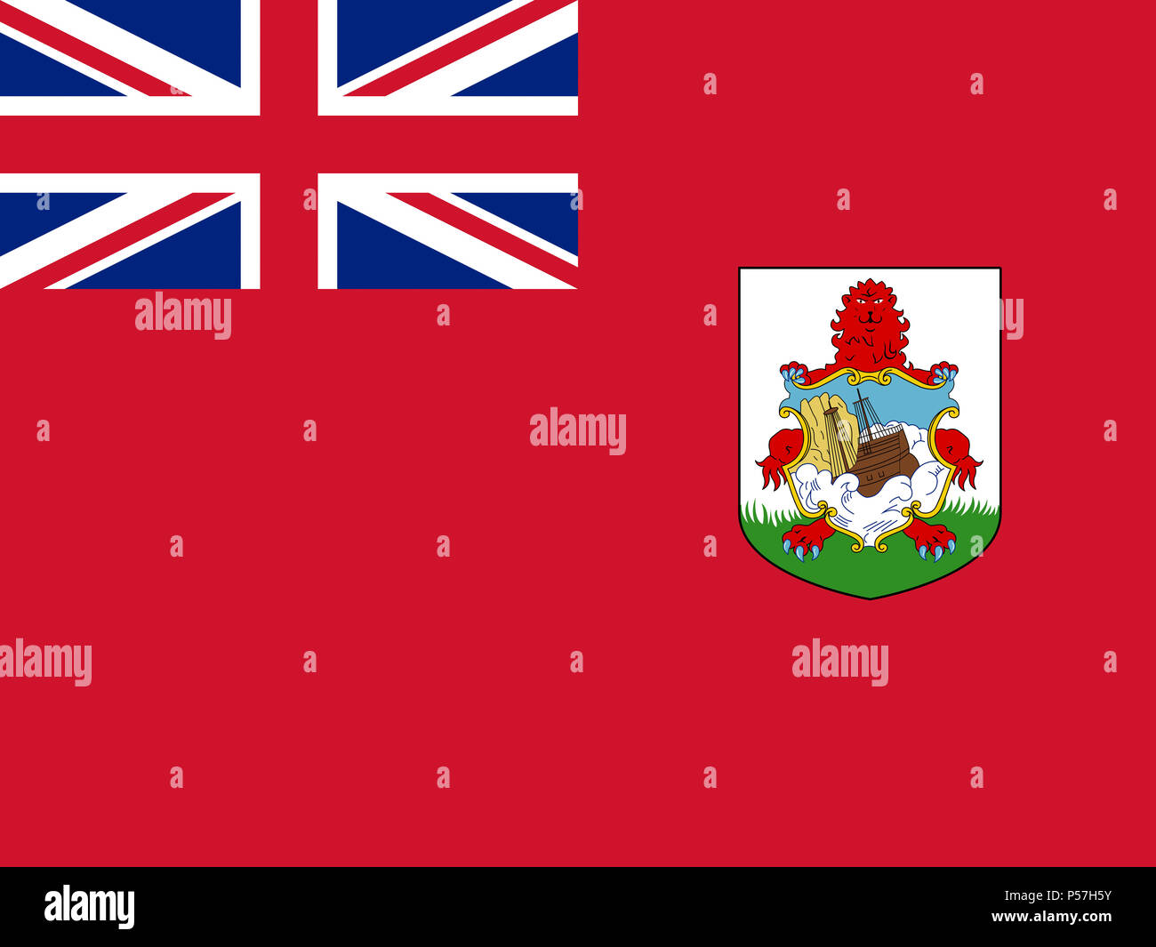 Bermuda official flag hi-res stock photography and images - Alamy