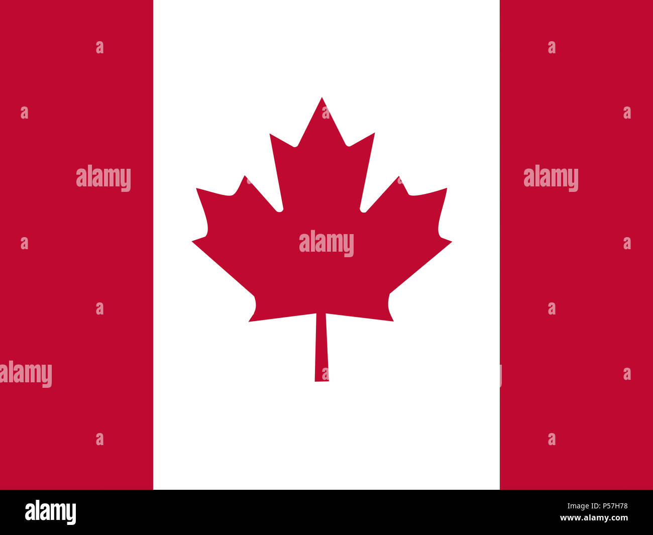 Canadian official flag hi-res stock photography and images - Alamy