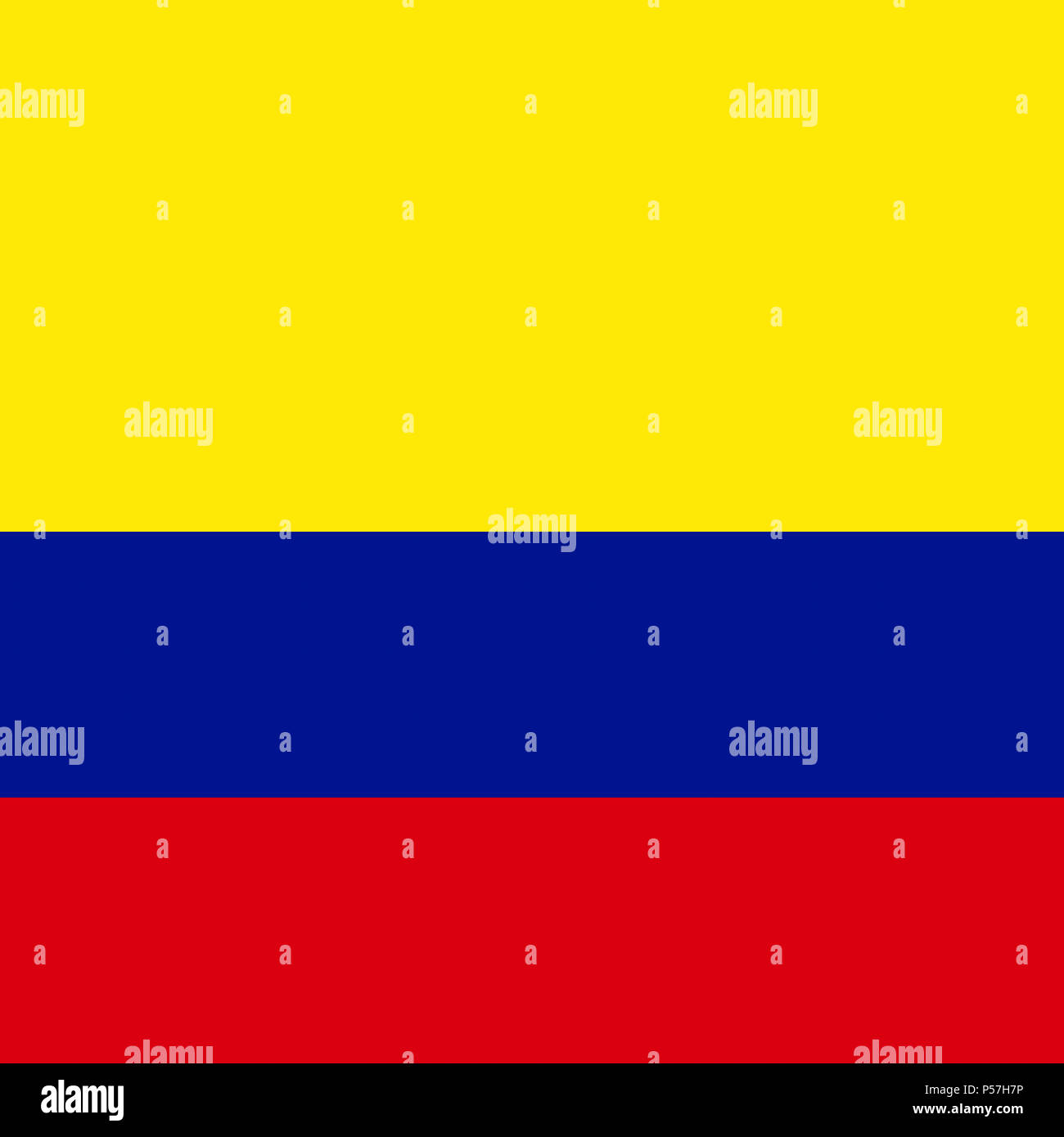 Official national flag of Colombia Stock Photo - Alamy