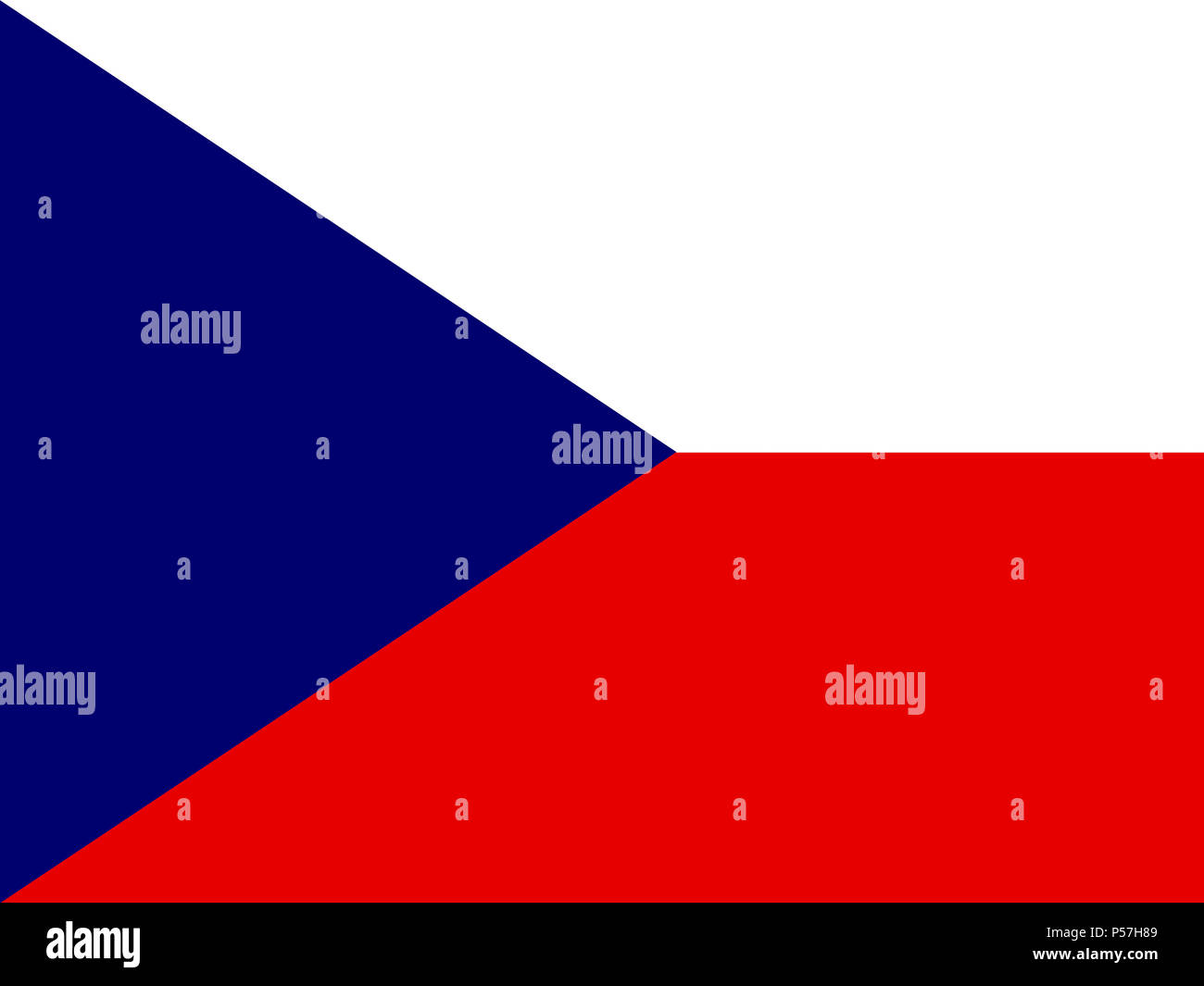 Czechia flag hi-res stock photography and images - Alamy